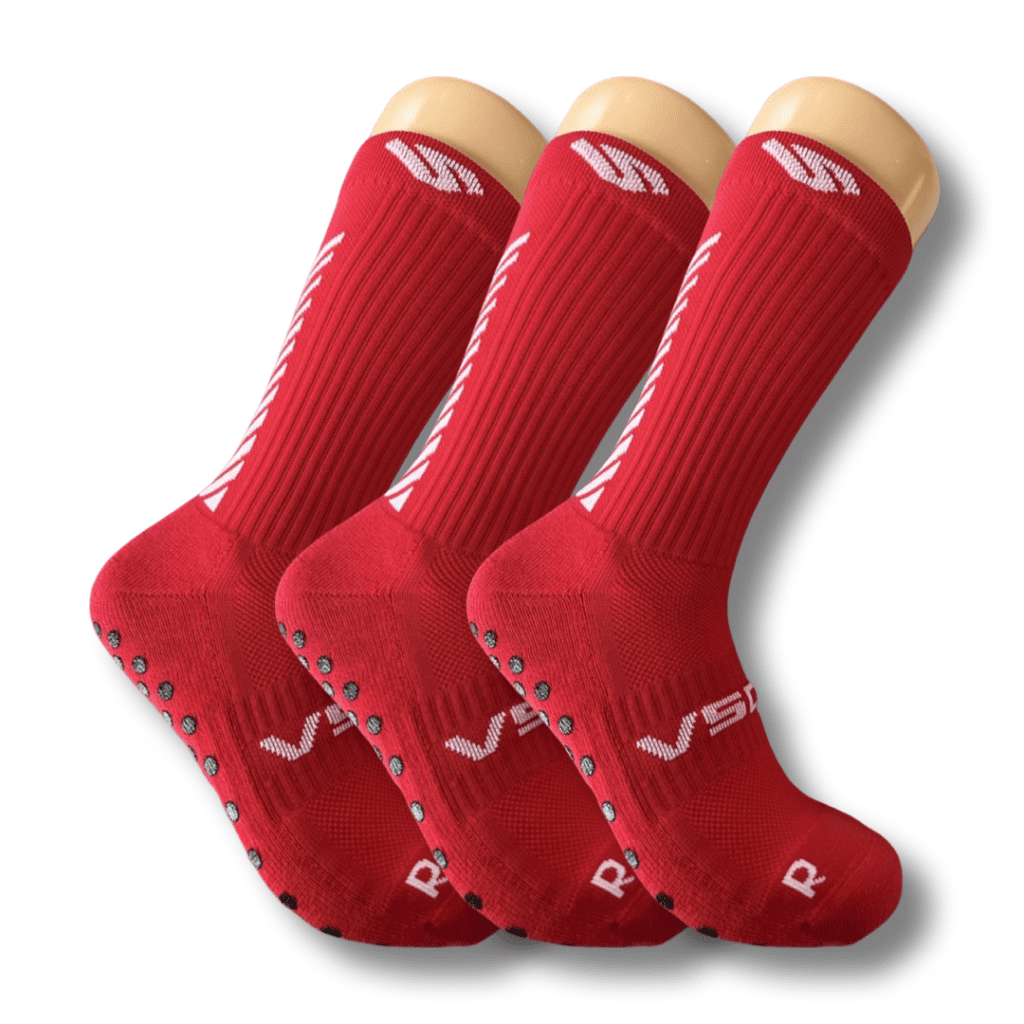 VSOX Pro Comfort 3 Pack (Red) - VSportStore.com